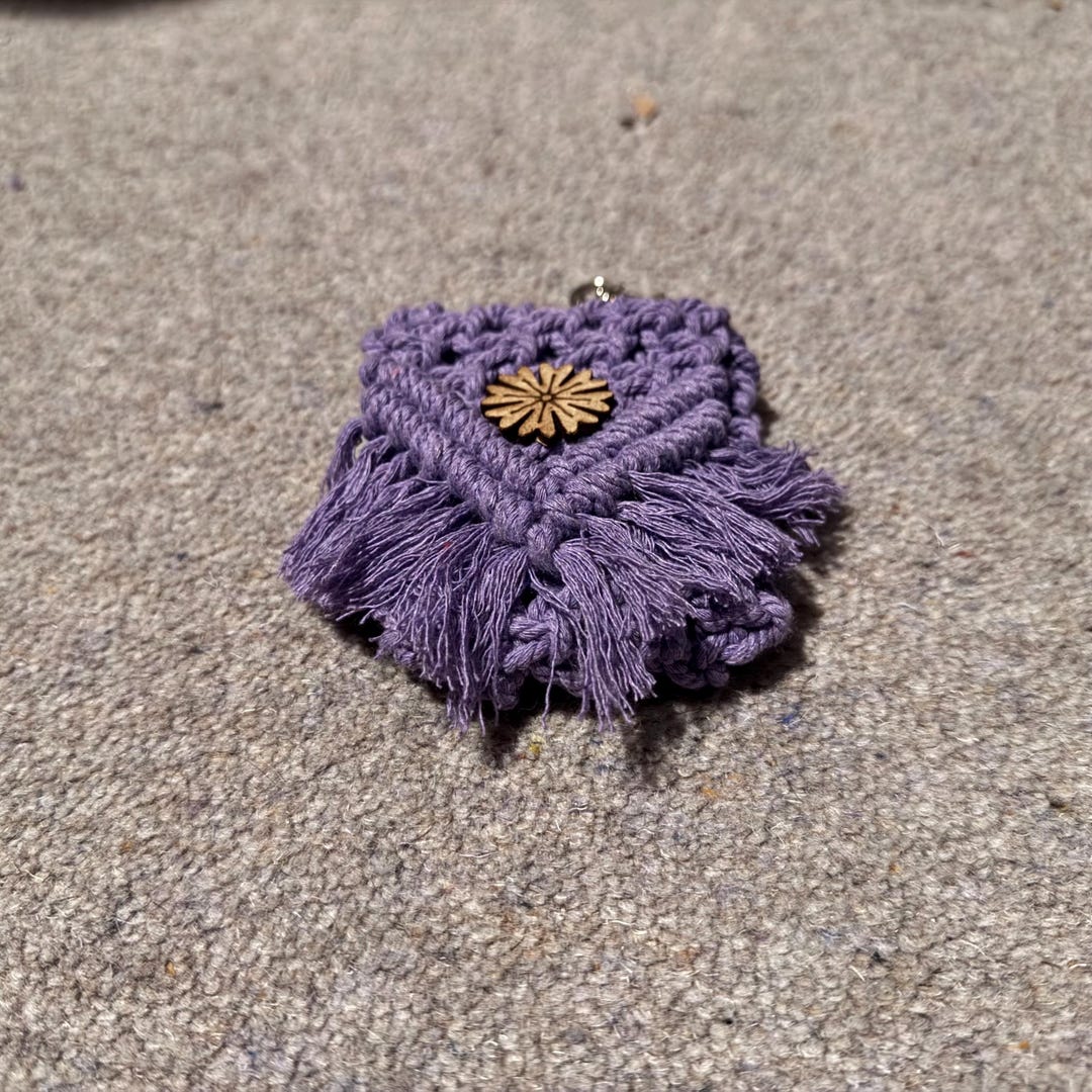 Airpods Case - Handmade Macrame Airpods/galaxy Buds/earbuds Pouch ...