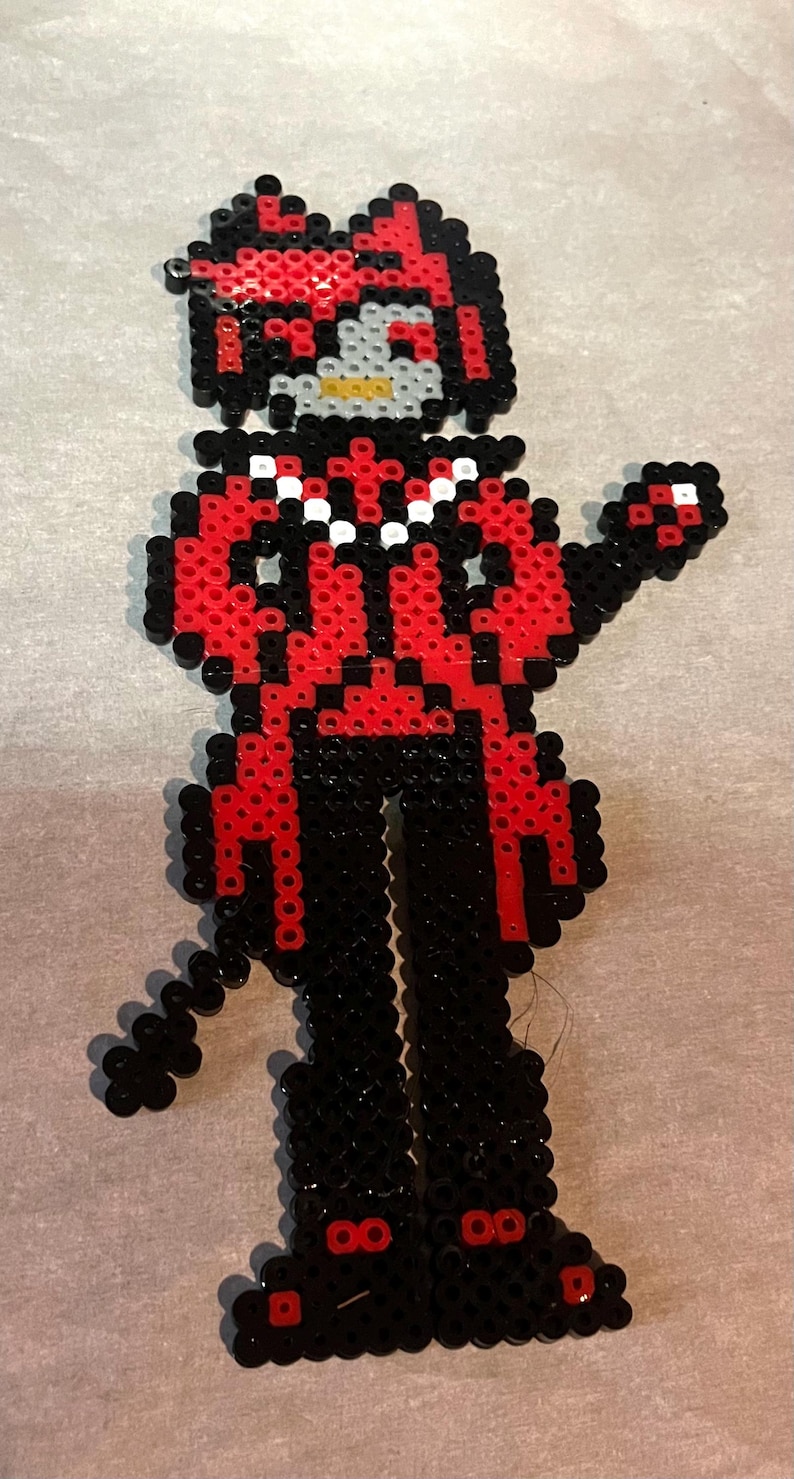 Alastor (hazbin Hotel) Perler Beads - Etsy