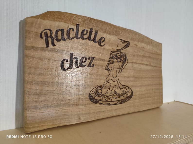 Personalized Raclette Board - Etsy