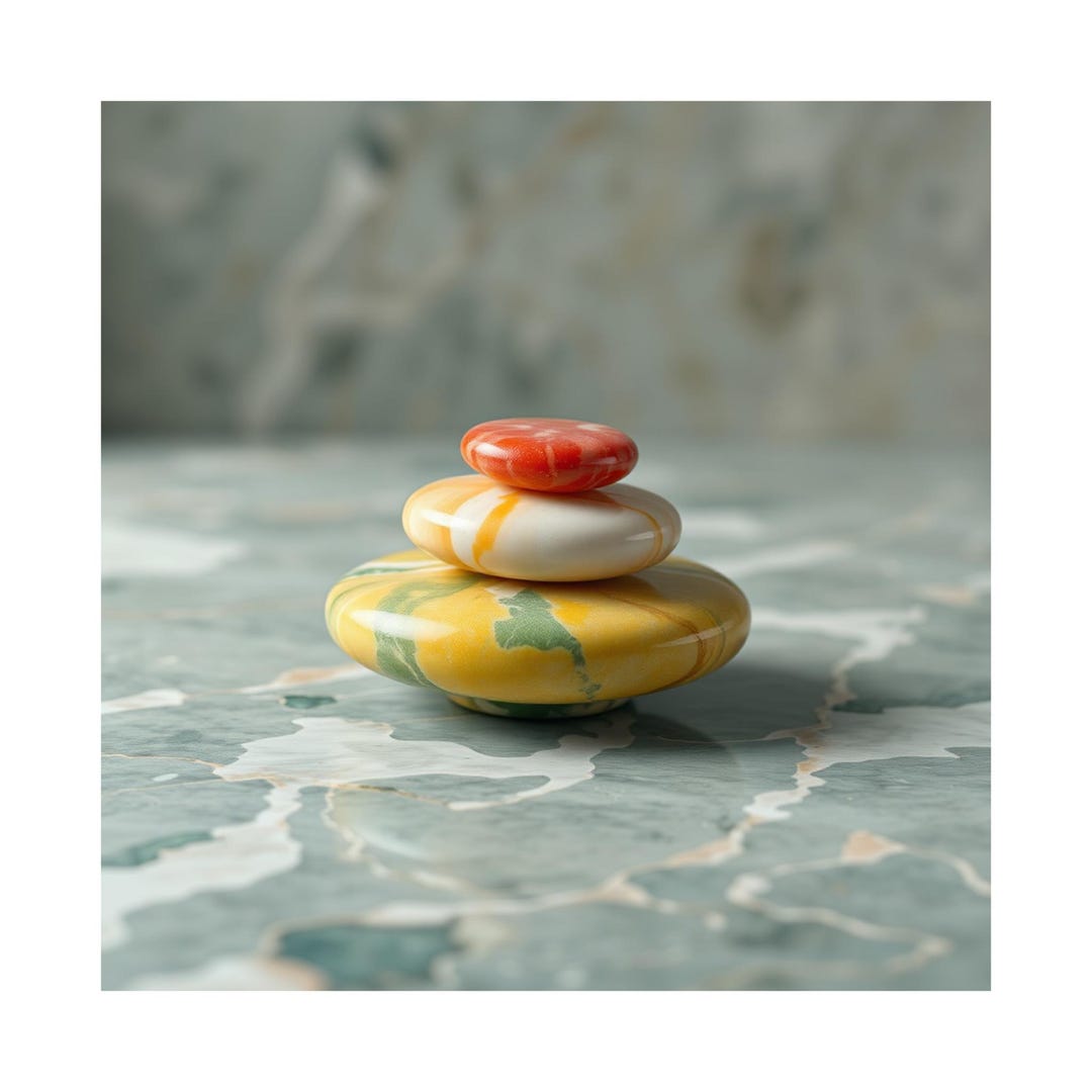 Marbles in Balance V Art Print - Etsy
