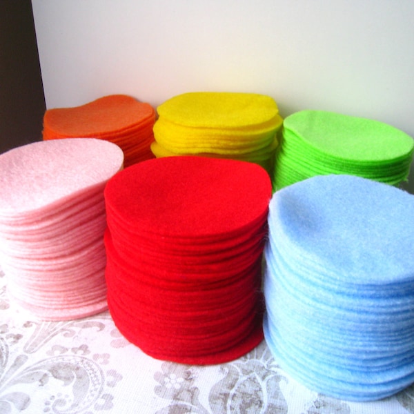 Pre Cut Felt Circles - Etsy