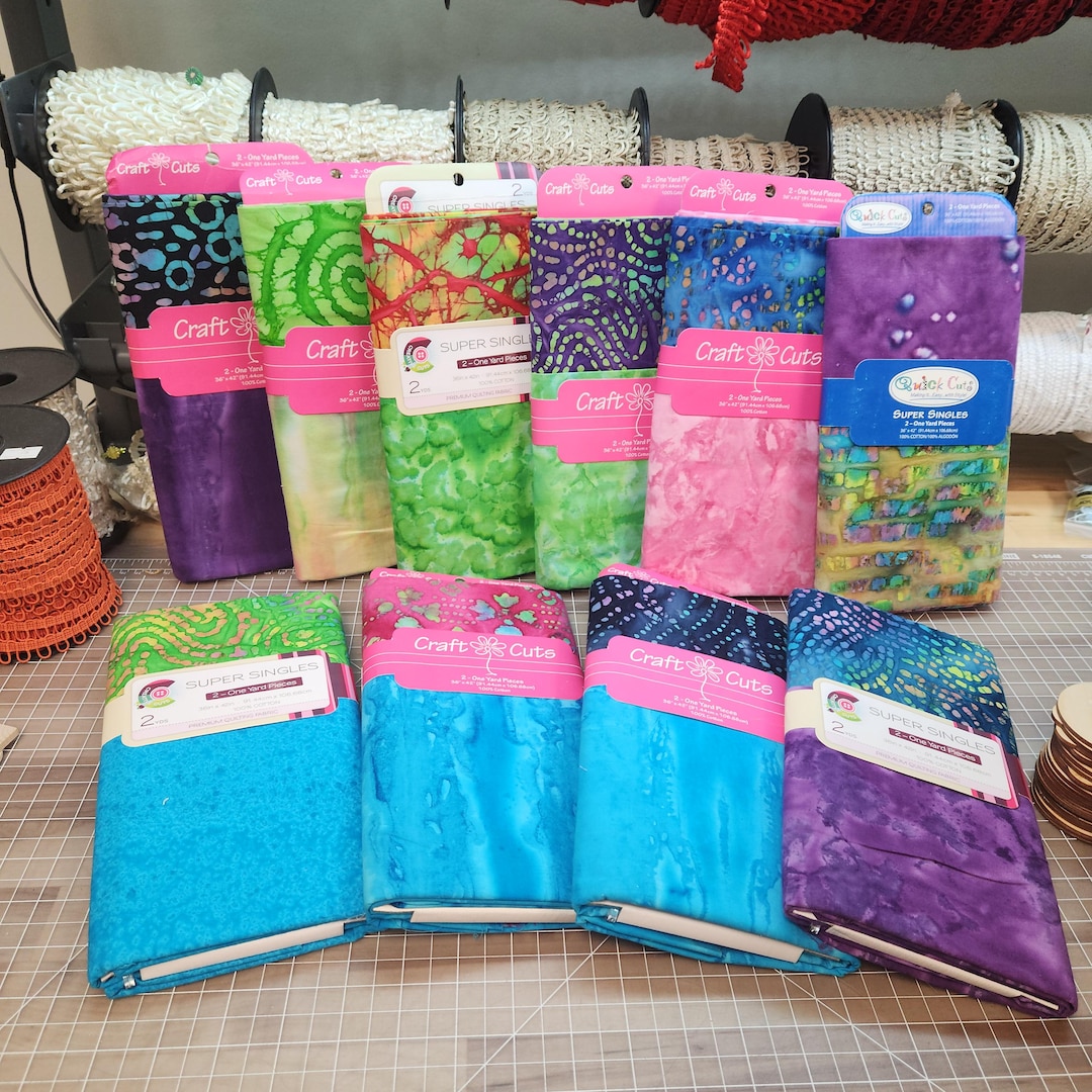 2 Yards Indian Batik Fabric - Cut 100% Cotton Premium Quilting Fabric ...