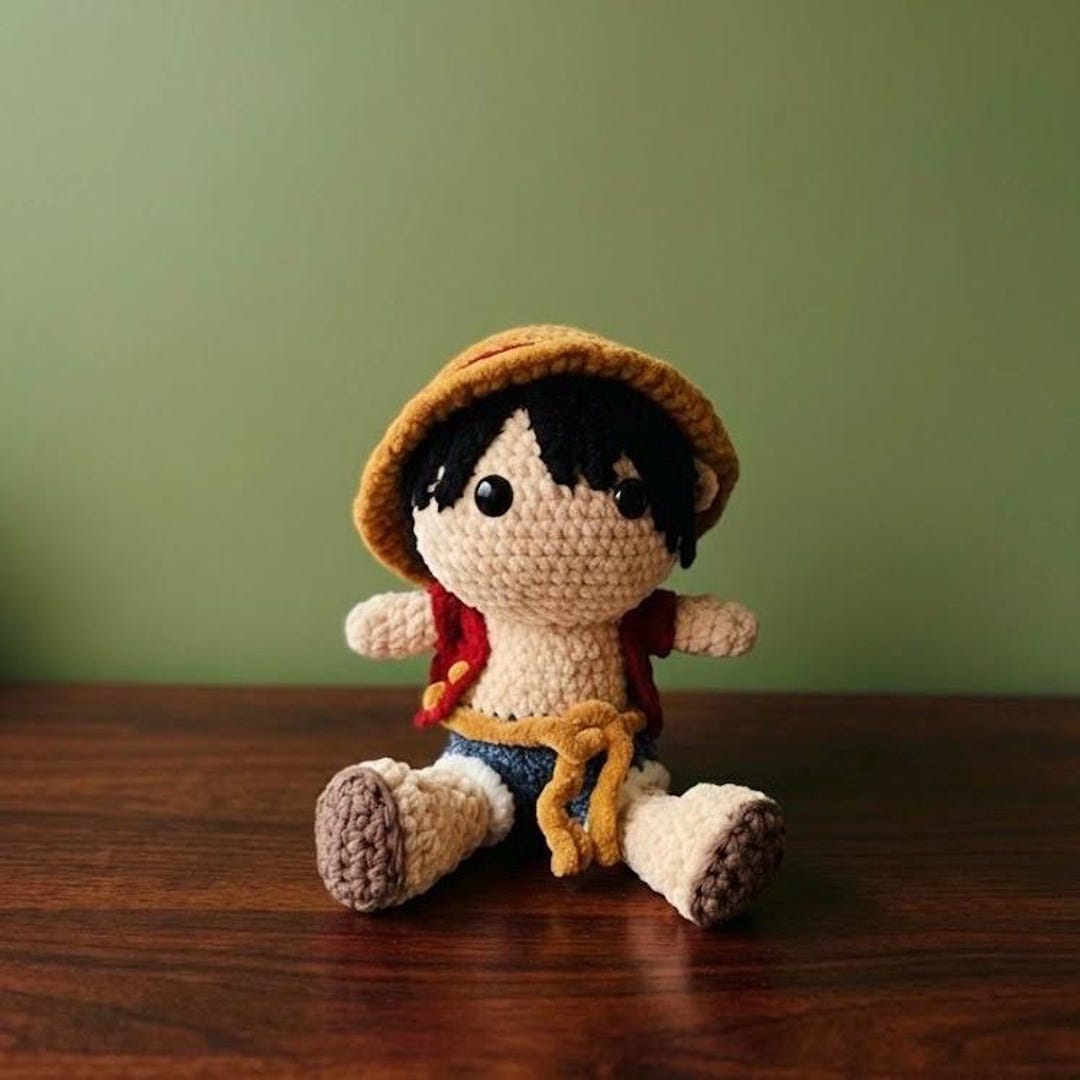 Luffy One Piece Stuffie - Etsy