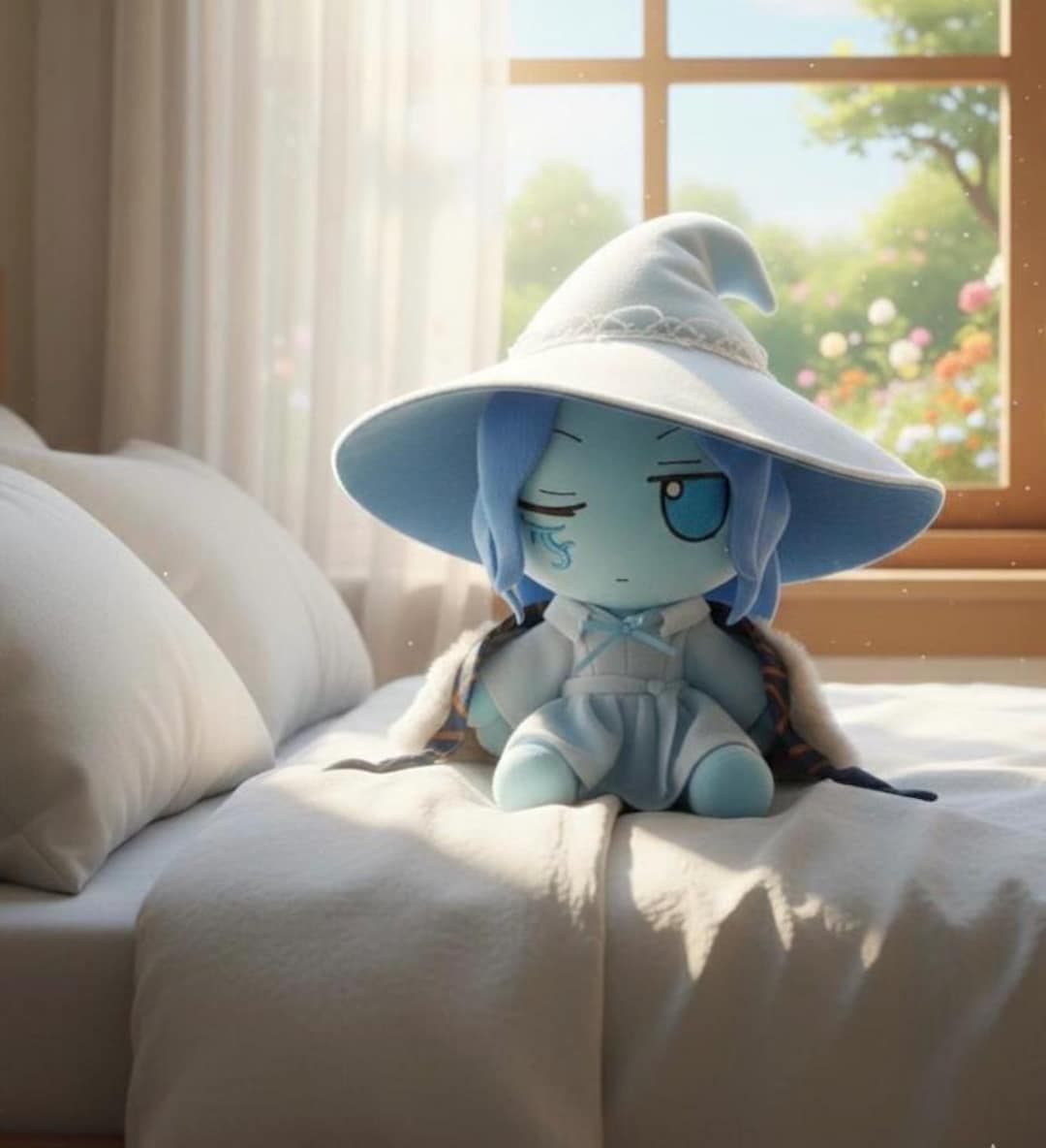 Fumo Ranni Plush Doll Inspired Snow Witch Soft Plush Toy Removable Hat ...