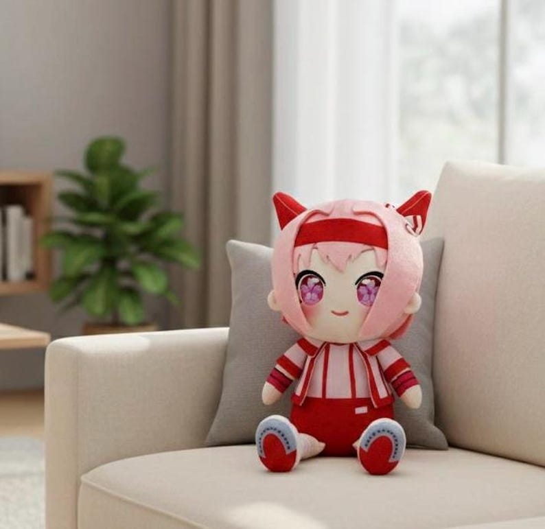 23cm Uma Musume Pretty Derby Plush Toy Inspired – Haru Urara Cute Anime ...