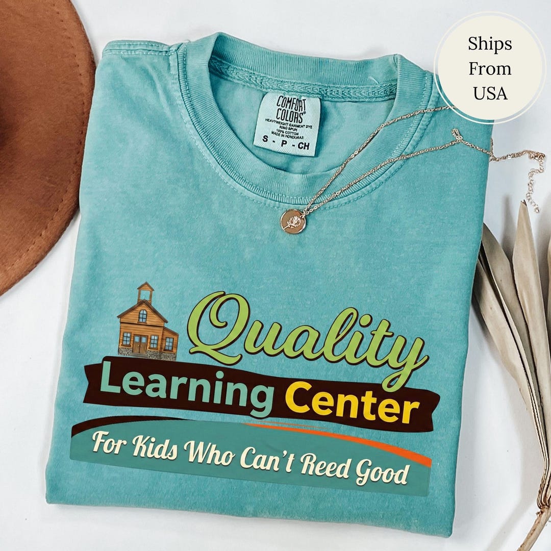 Nick Shirley Quality Learning Center Shirt, Viral Daycare Meme Tee ...