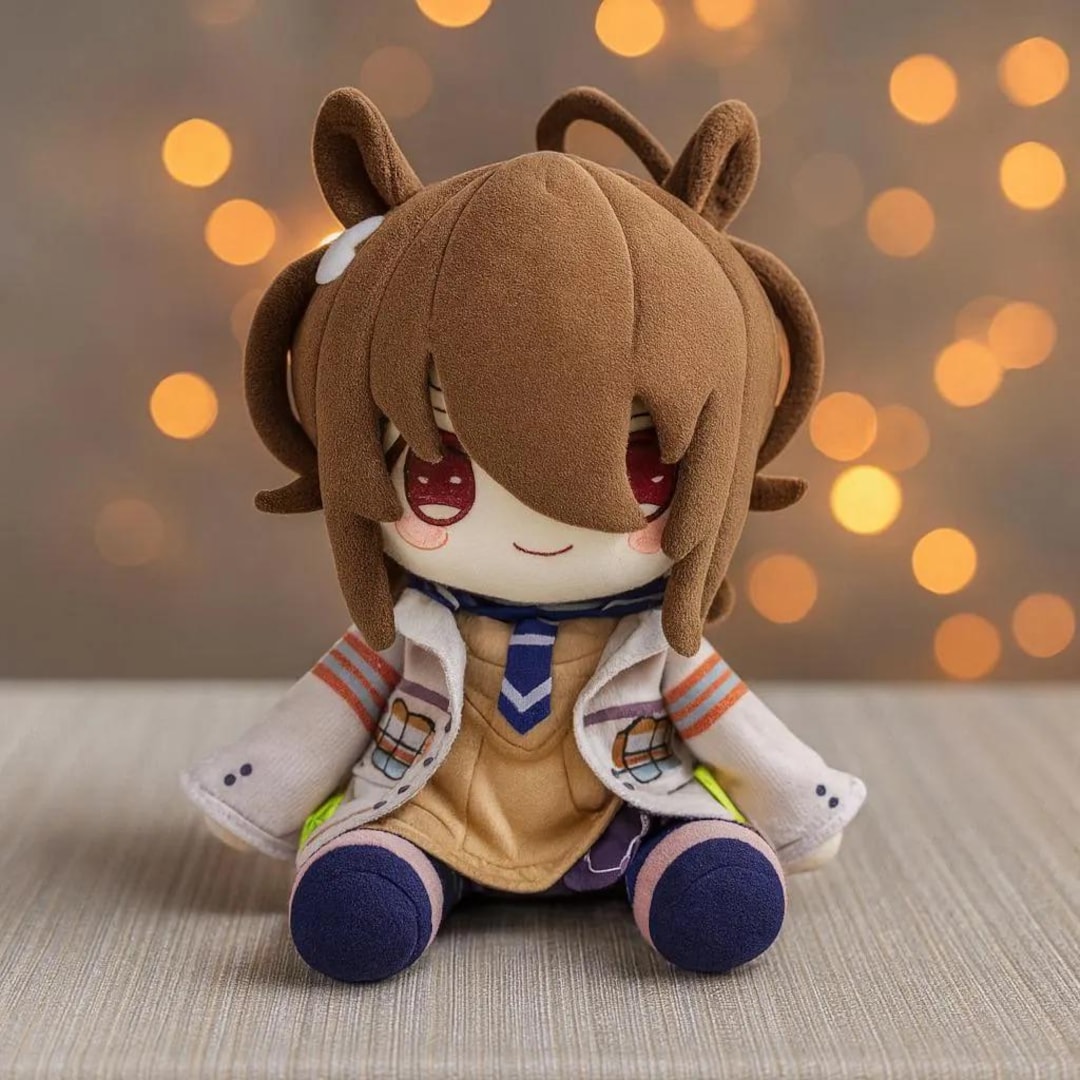 Uma Musume Agnes Tachyon Inspired Plush Toy, Adorable Anime Character ...