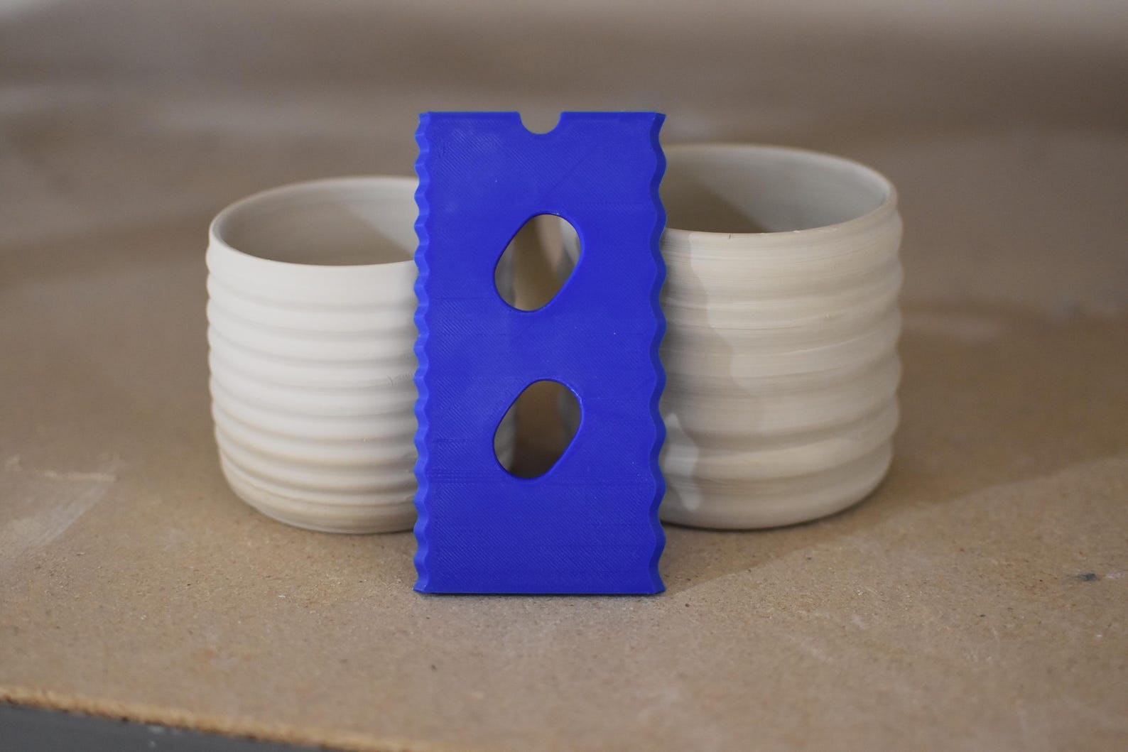 Dual Wiggle Rib - Wavy Rib Tool for Pottery / Ceramics Shaping / 3d ...