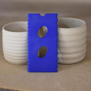 Dual Wiggle Rib - Wavy Rib Tool for Pottery / Ceramics Shaping / 3d ...