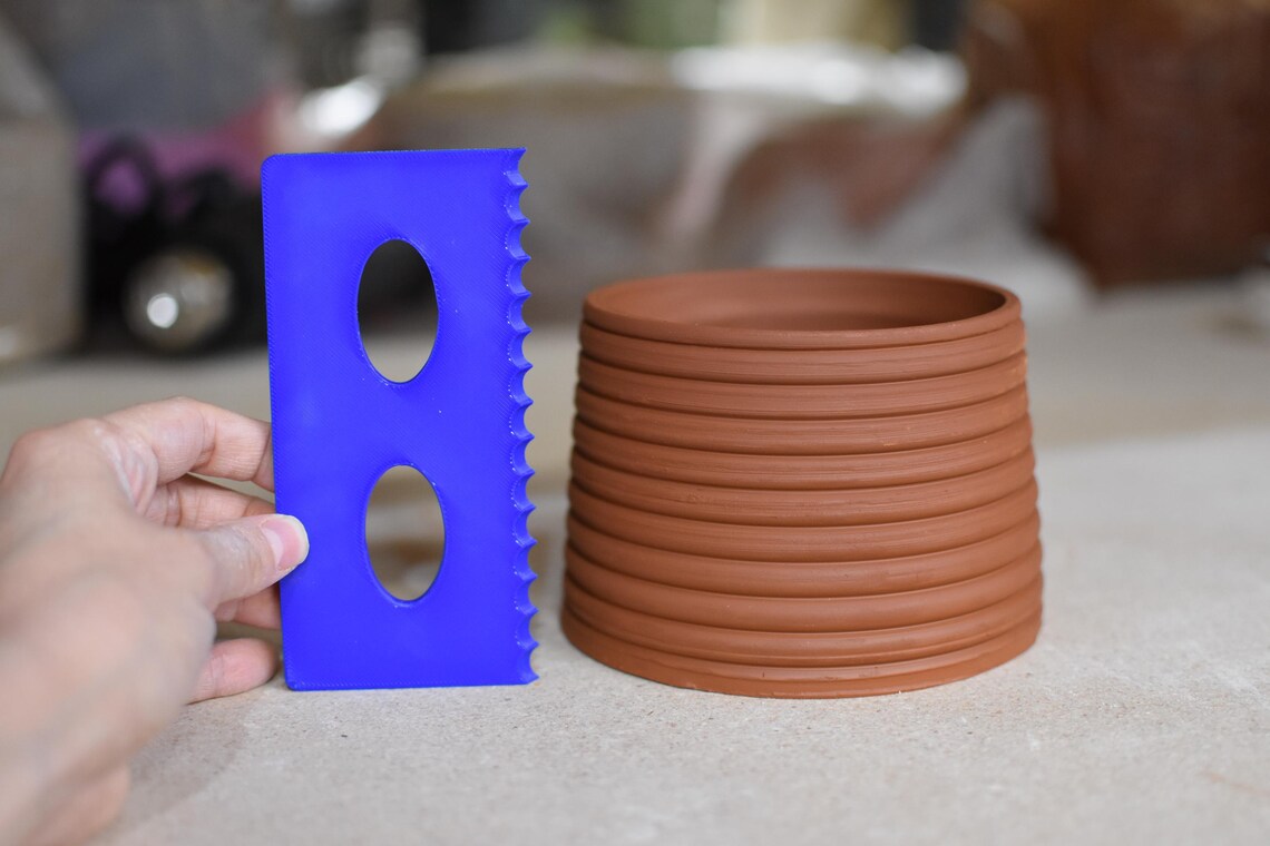Scallop / Lumpy Rib - Bumpy Rib Tools for Pottery / Ceramics Shaping ...