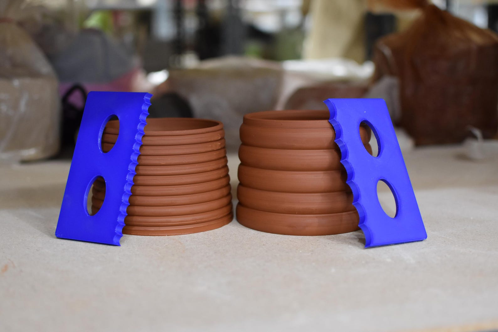 Scallop / Lumpy Rib - Bumpy Rib Tools for Pottery / Ceramics Shaping ...