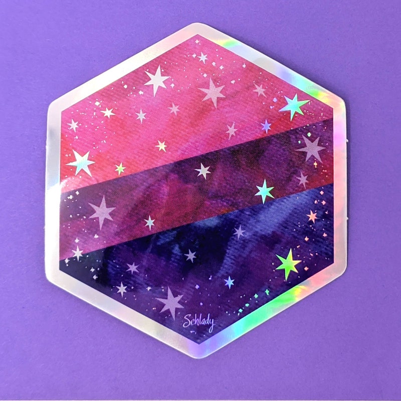 Bisexual Pride Sticker - Etsy