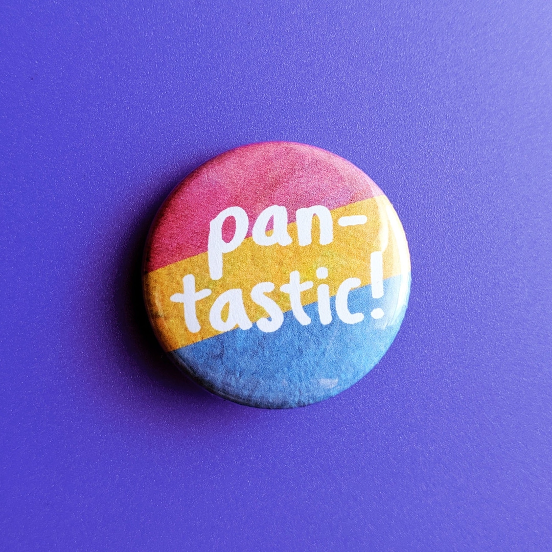 Pantastic! - Pan Pride Button Pin - Etsy