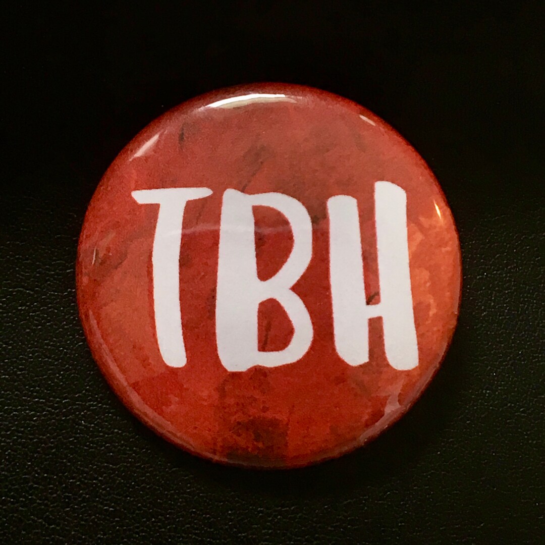 TBH Button Pin - Etsy