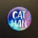 Cat Man Button Pin - Etsy