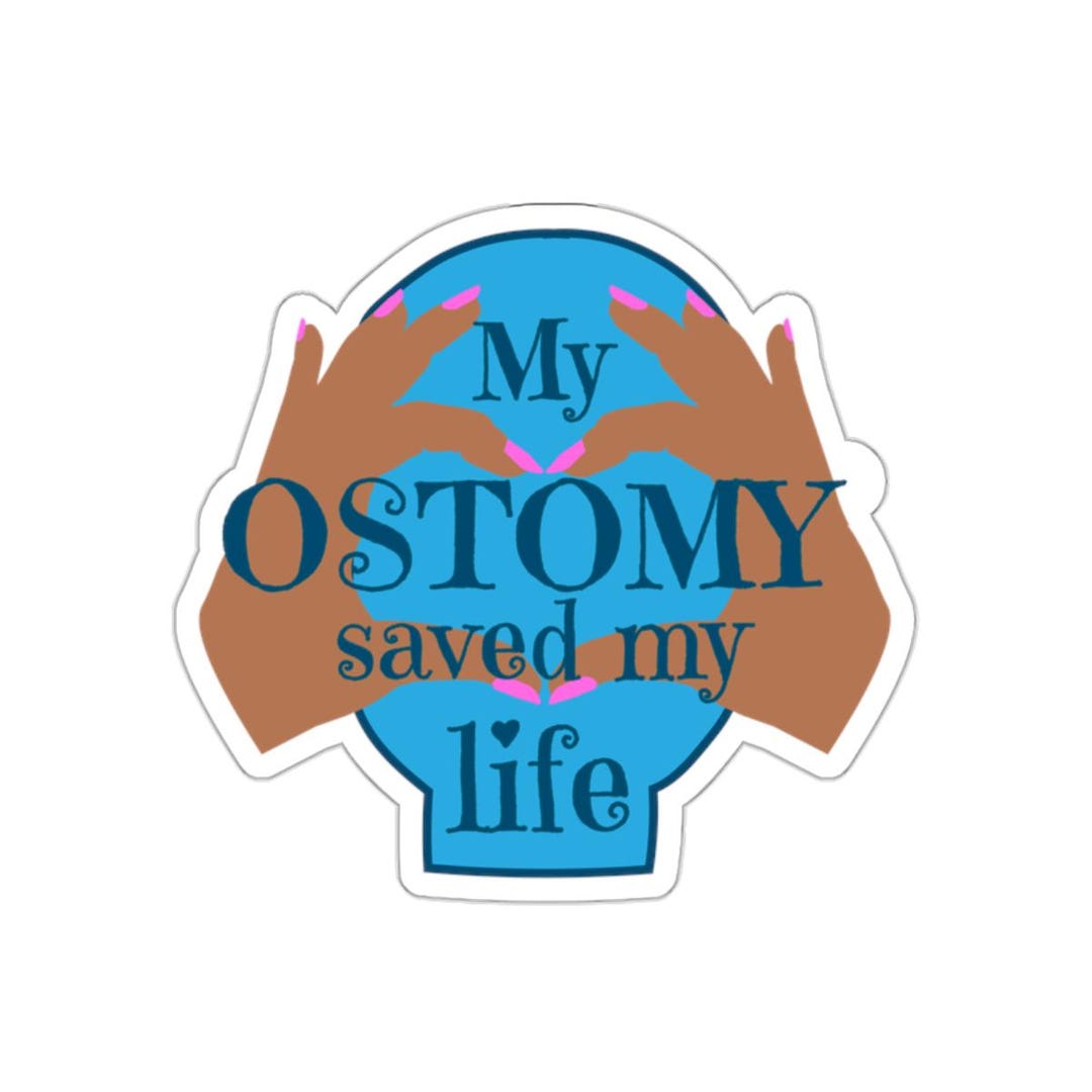 My Ostomy Saved My Life Sticker - Etsy