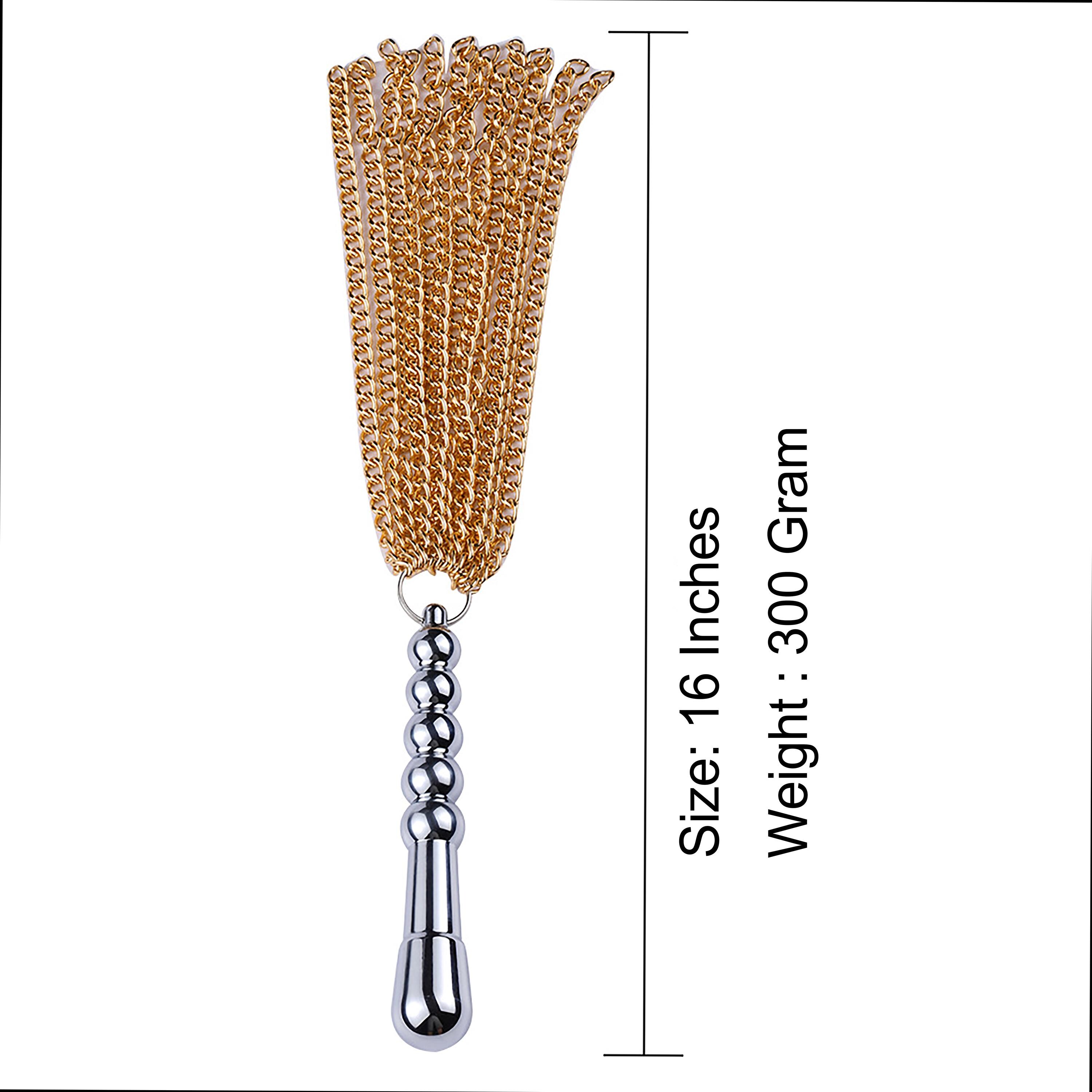 BDSM Flogger Chain Tails, Heavy Bondage Whip, Impact Play Toy, Kinky ...