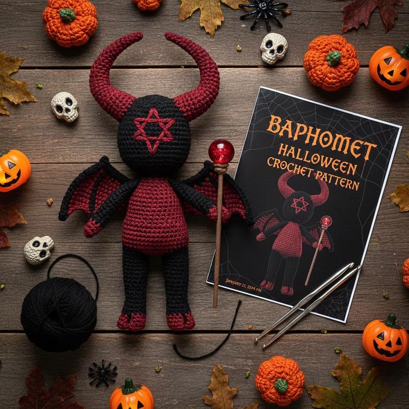 Stuffed Baphomet - Etsy