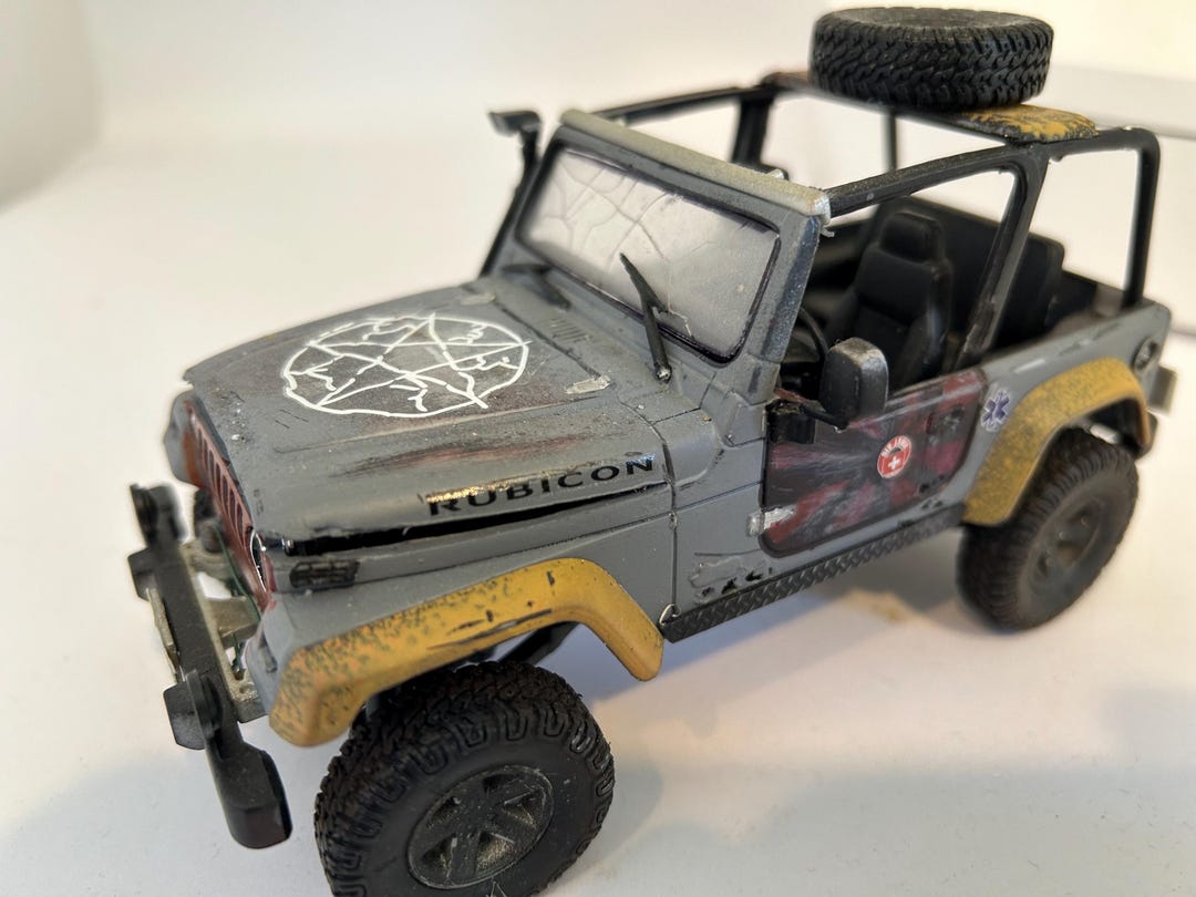 1/24 Scale, Jeep Model, Modelcar, Junkermodel, Junkyard, Barn Find ...