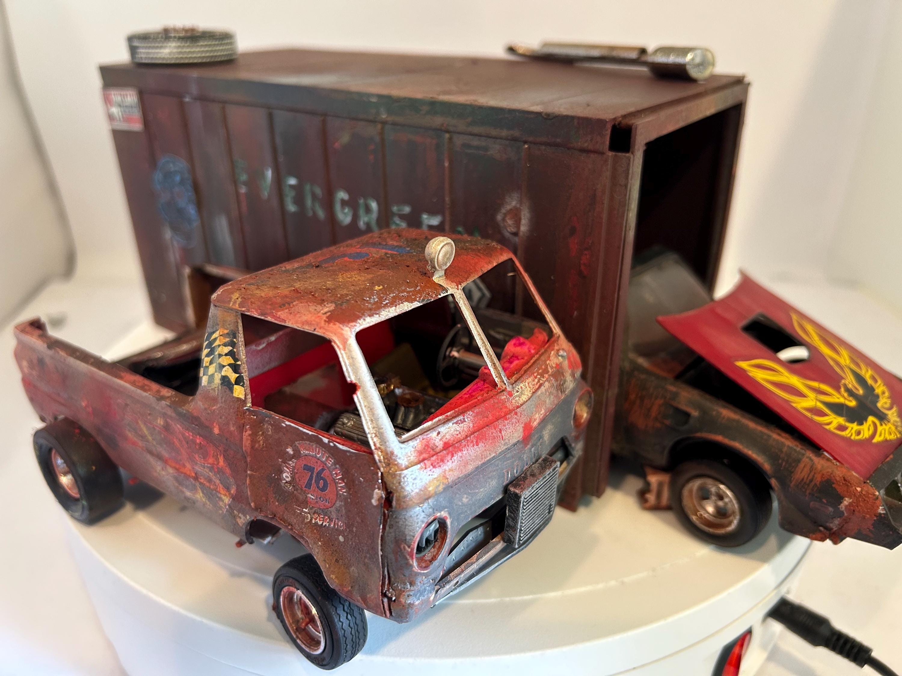 Model Car, Diorama Scene, Firebird, Scalemodel, Junkermodel, Junkyard ...