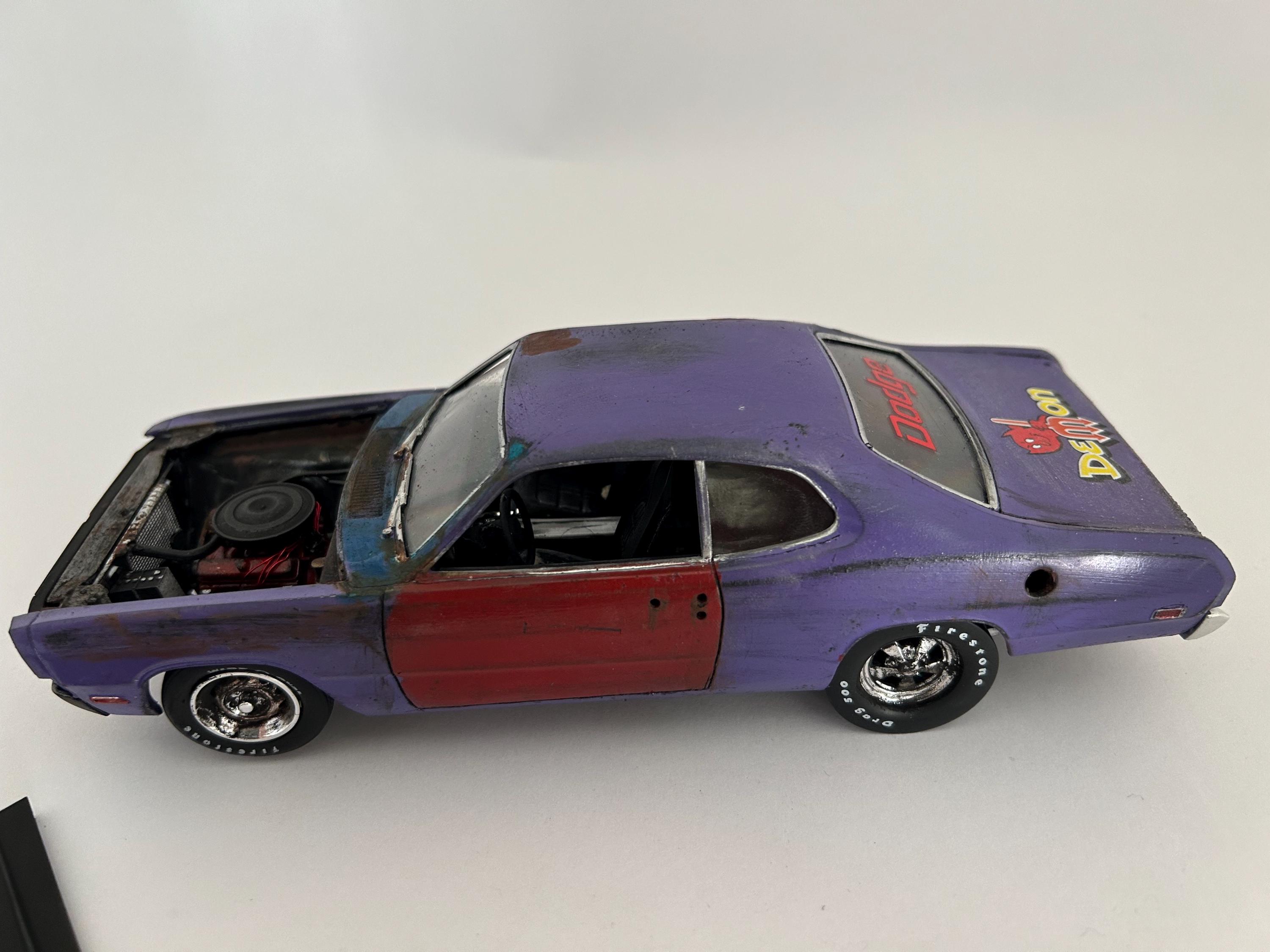 Scale Model Car, Dodge Demon, Mopar, Hemi, Musclecar, Barn Find ...
