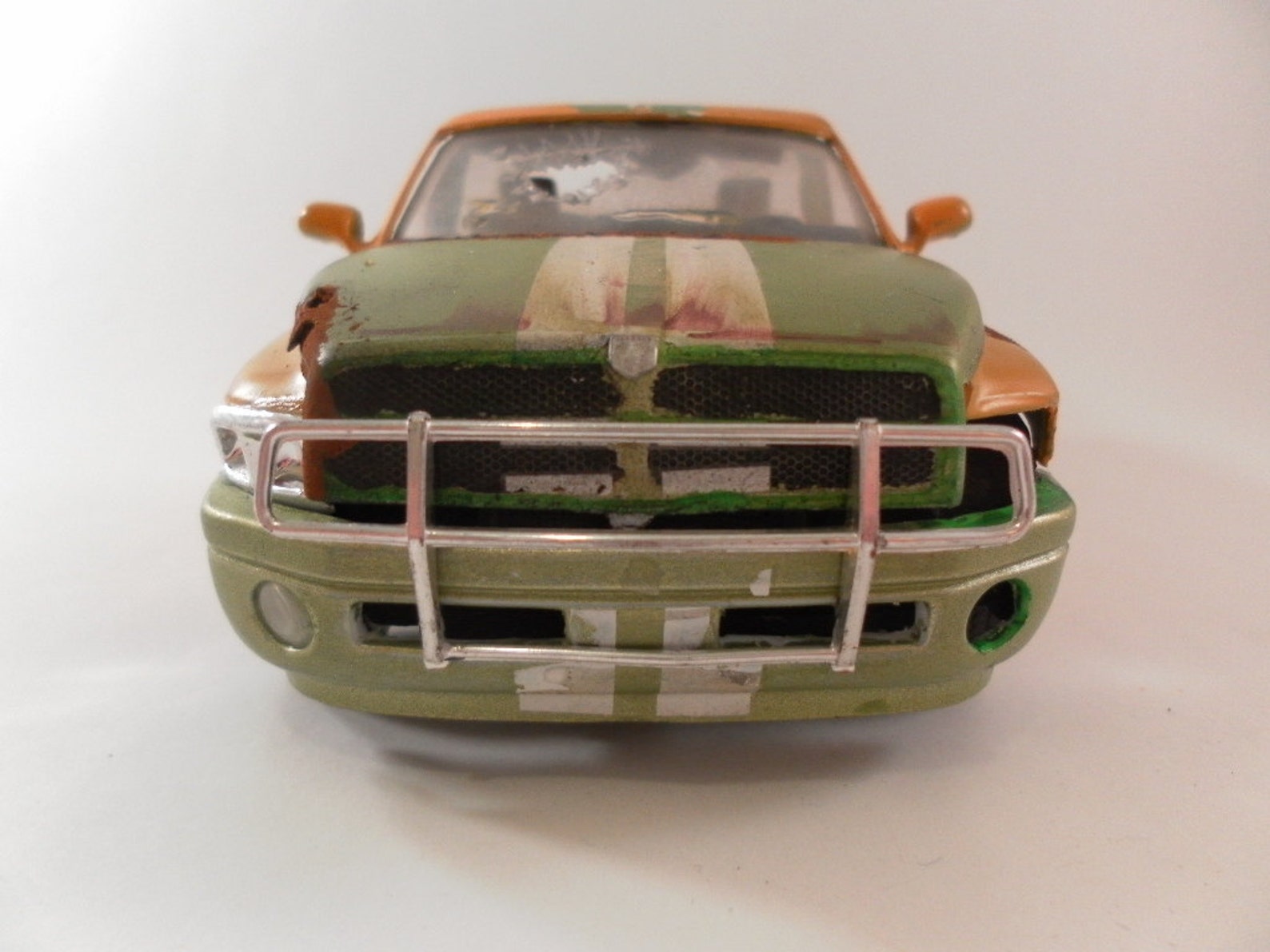 Dodge Ram 1/24 scale model truck in yellow | Etsy