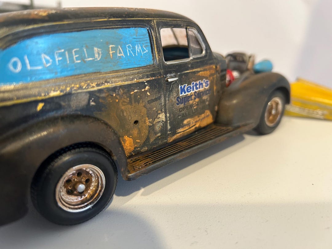 Chevy Scale Model, Side Panel Truck , One of a Kind, 1/24 Scalemodel ...