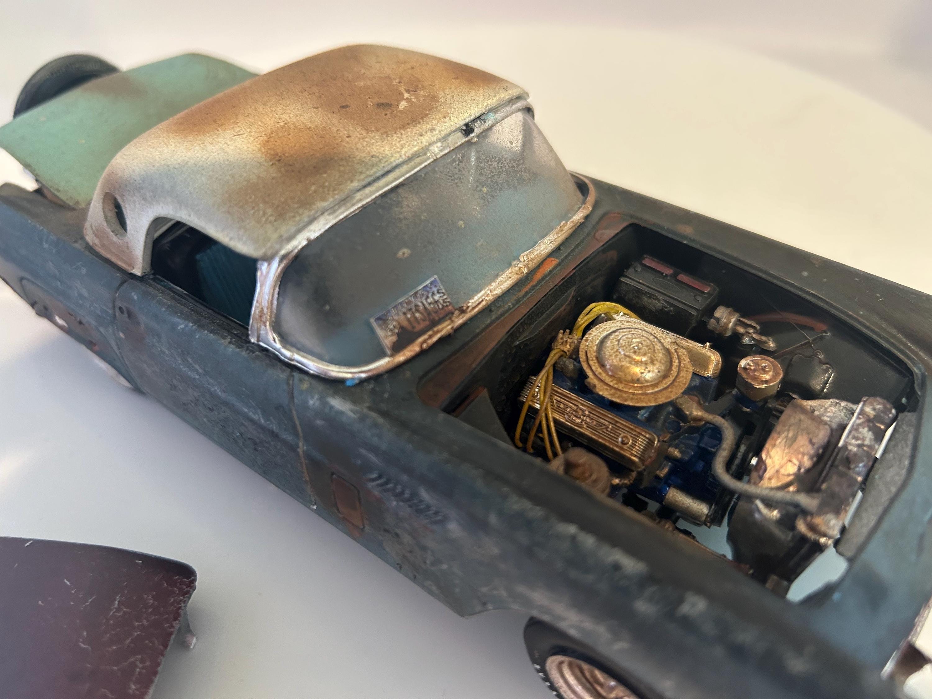 Ford T Bird , 1/24 Scale , Plasticmodel, Classicwrecks, Junkermodel ...