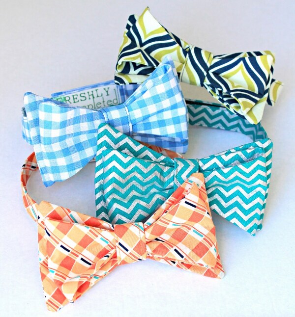 Bow Tie Sewing Pattern Pdf Adjustable Bow Tie Pdf Pattern Tutorial ...