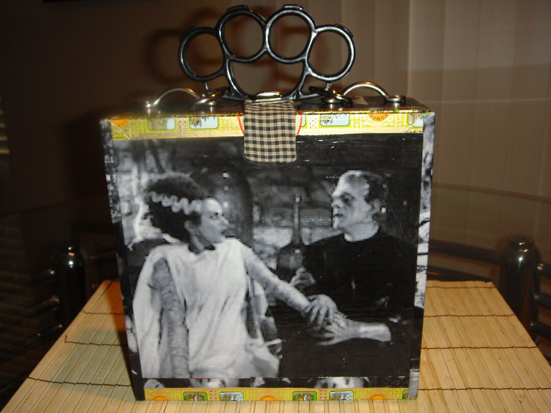 Classic Movie Monsters Themed Cigar Box Purse - Etsy