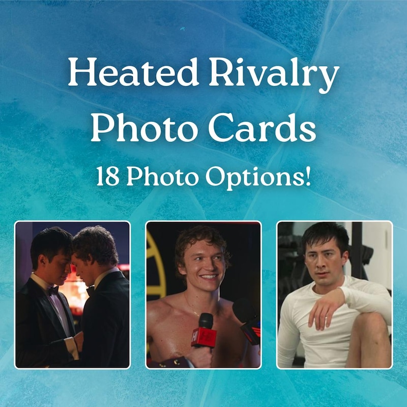 Heated Rivalry Cover Book - Etsy