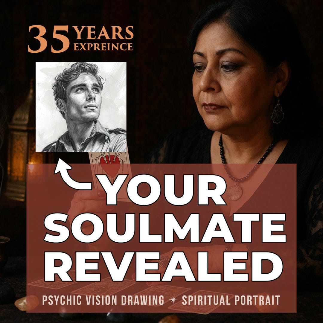 Future Soulmate Drawing & Love Reading | Psychic Portrait of Your True ...