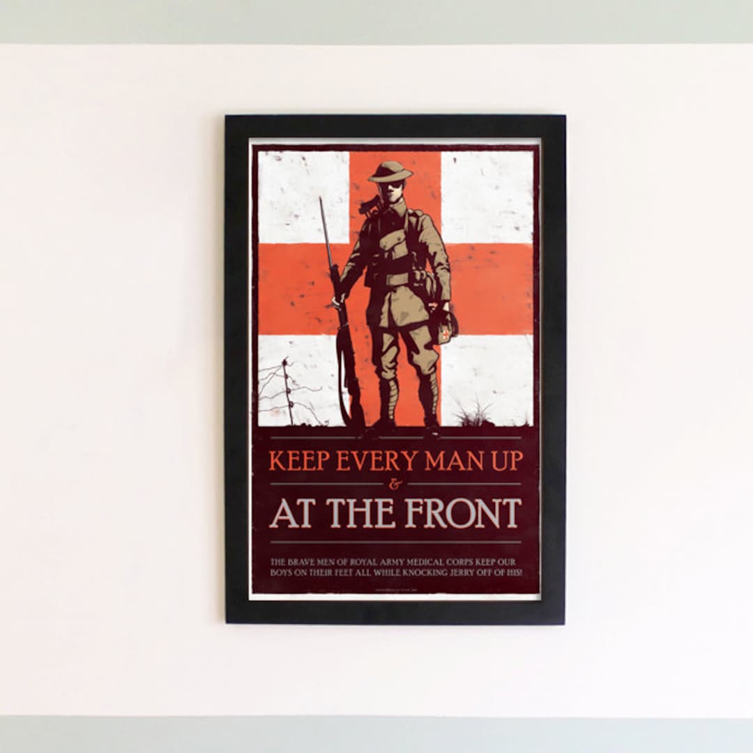 WW1 Styled Medic Print 11 X 17 - Etsy