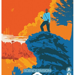 Starfleet Science Print 11x17 - Etsy