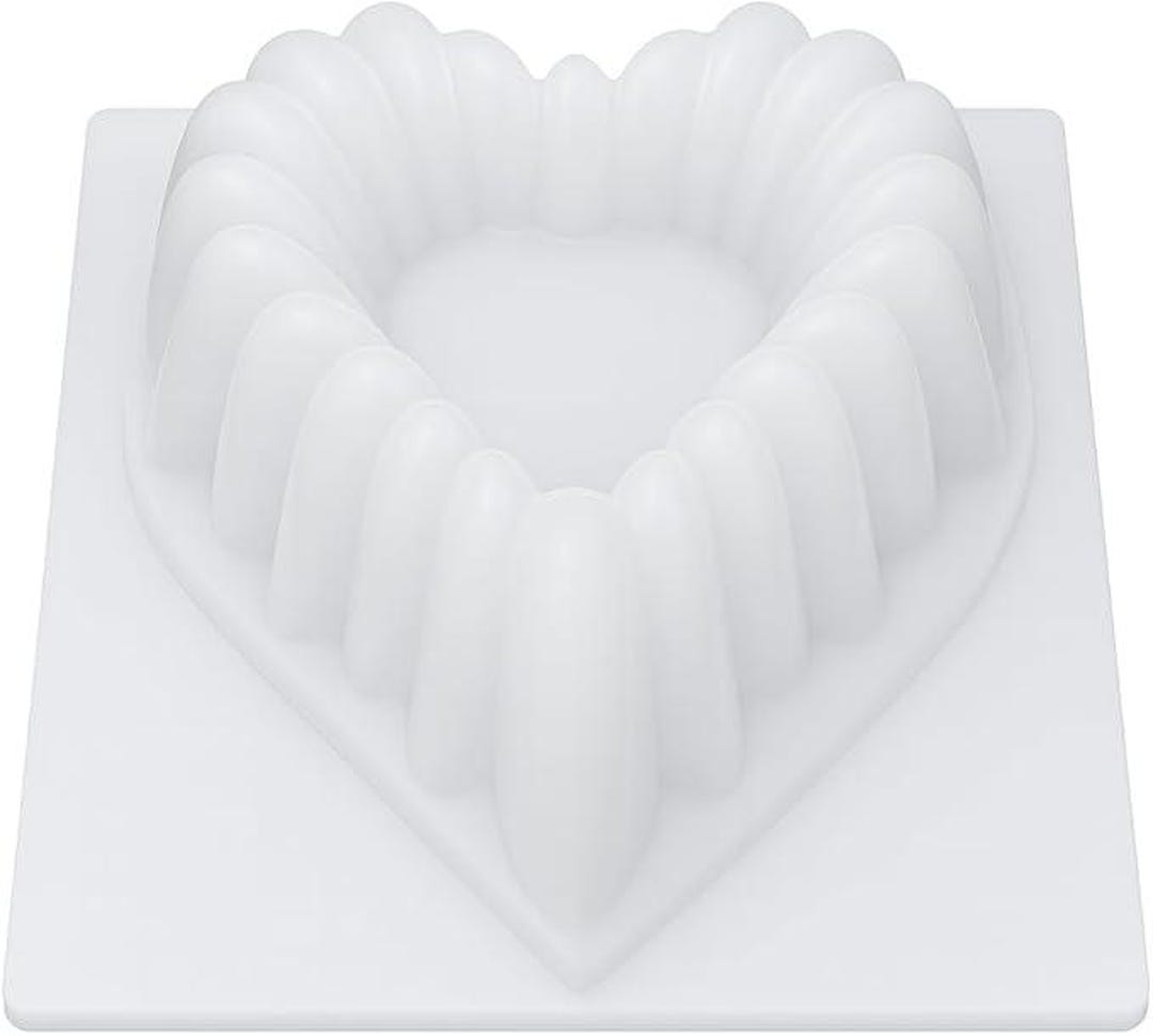Heart Shaped Jello Mold for Desserts–large Plastic Gelatin Molder for ...