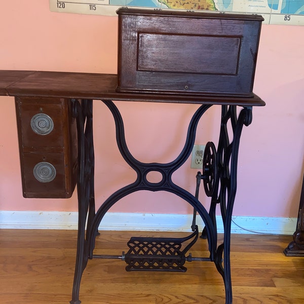 Singer Sewing Machine Cabinet - Etsy
