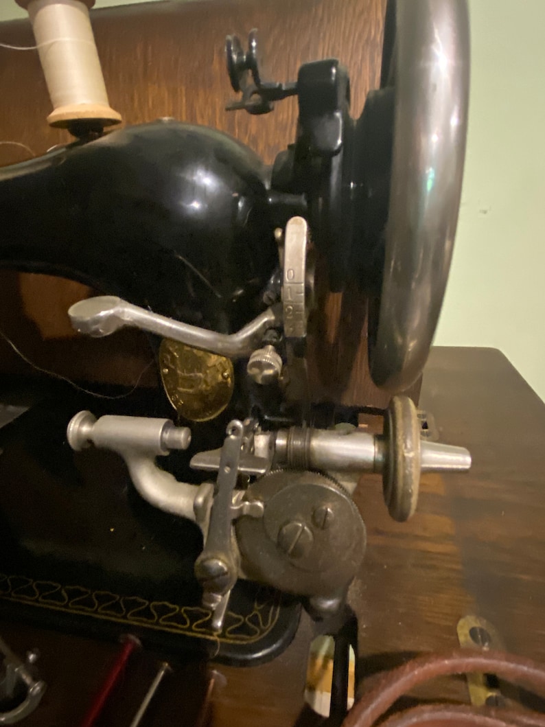 Vintage Pfaff Model 11 Treadle Sewing Machine , Attachment’s , Manuals ...