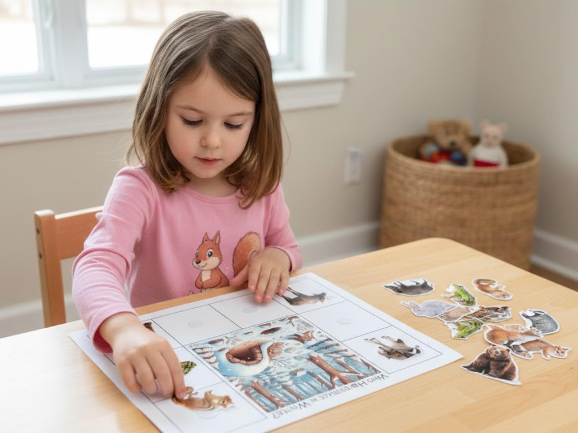 Winter Animals Sorting Activity | Who Hibernates & Who Stays Active ...