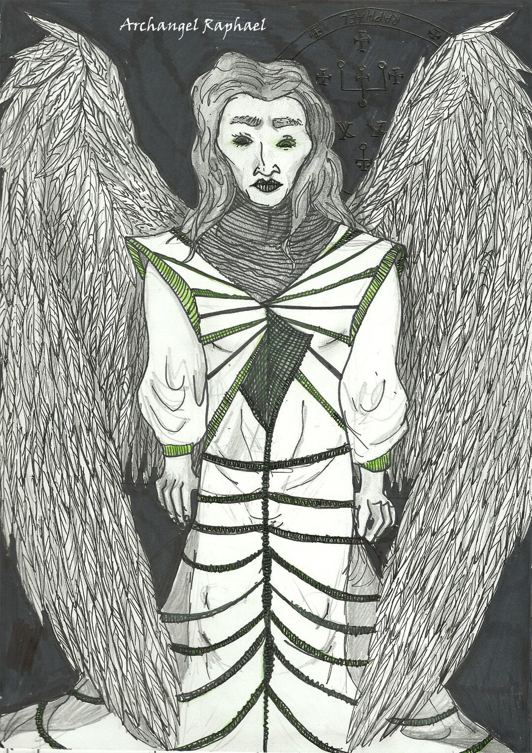 Archangel Raphael - A6 Print - Etsy UK