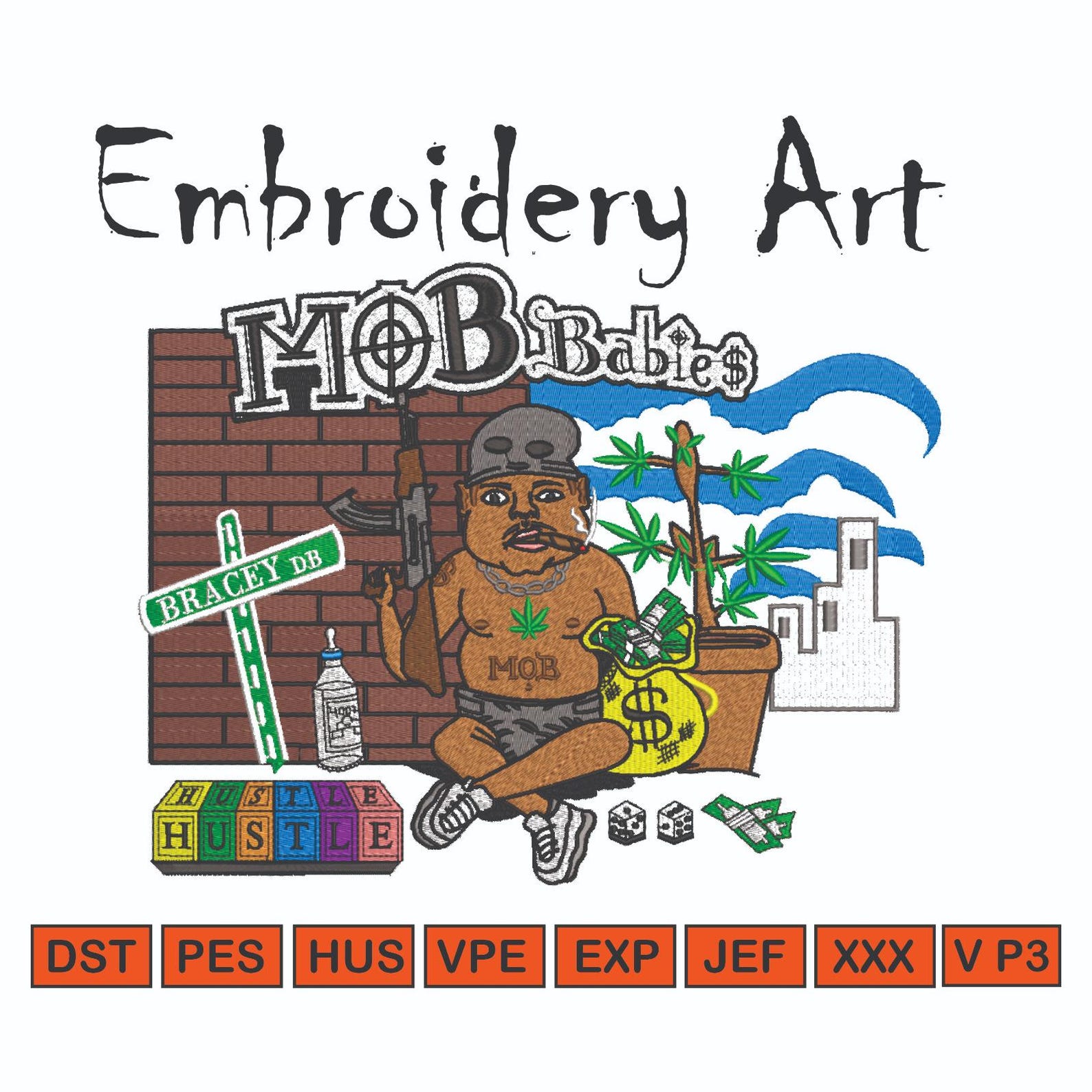 Custom Embroidery Digitizing, Logo Design, Machine File Creation - Etsy