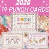 Resolution Punch Cards | Printable Punch Cards | New Years Resolution ...