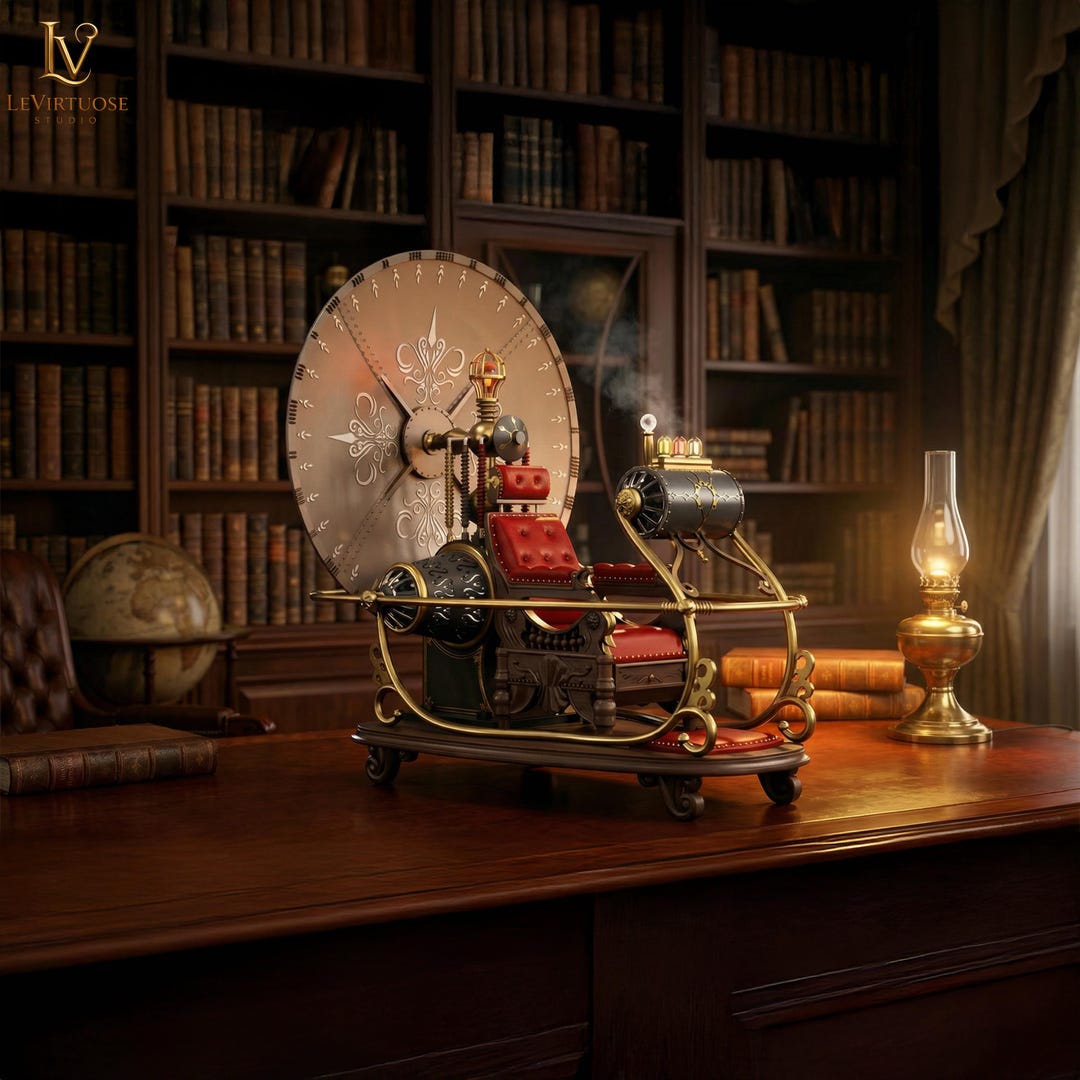 Time Machine 1960s | Steampunk Victorian Sci-fi Desk Decor ...