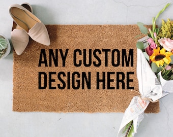 Custom doormat | Etsy