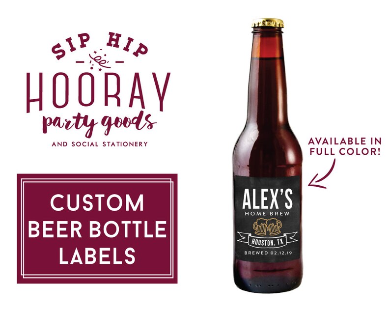 Home Brew Beer Labels Custom Beer Labels Beer Bottle Label | Etsy