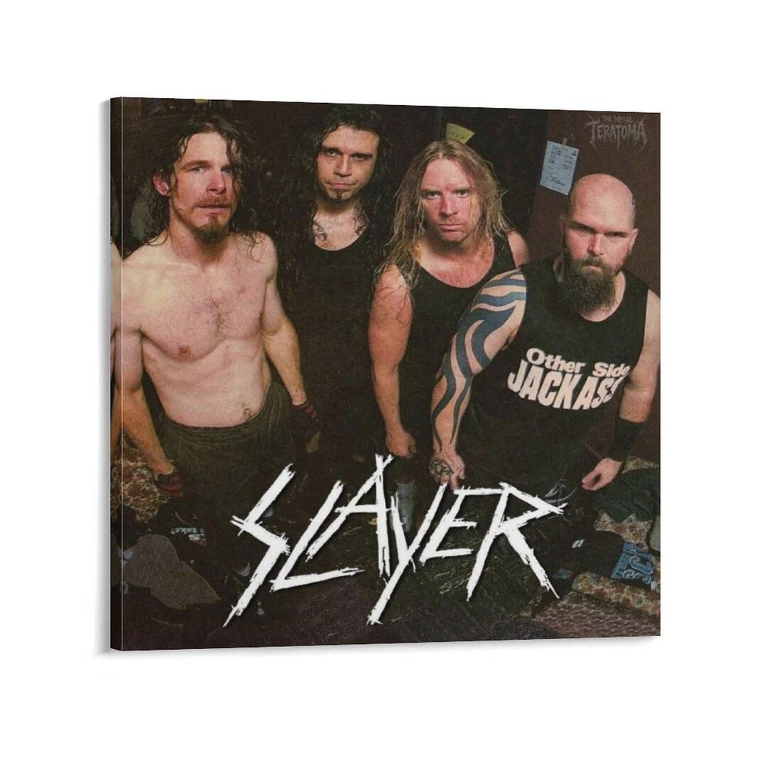 Slayer Band Canvas Poster - Thrash Metal Art Print - Etsy