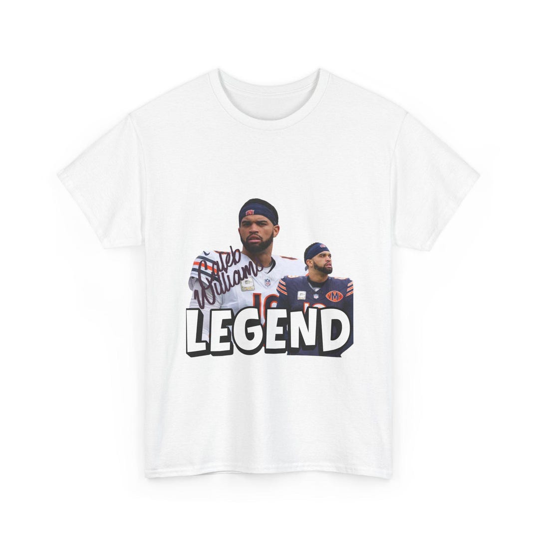 Caleb William - Legend Player Portrait Tee | Sports Tribute, Signature ...