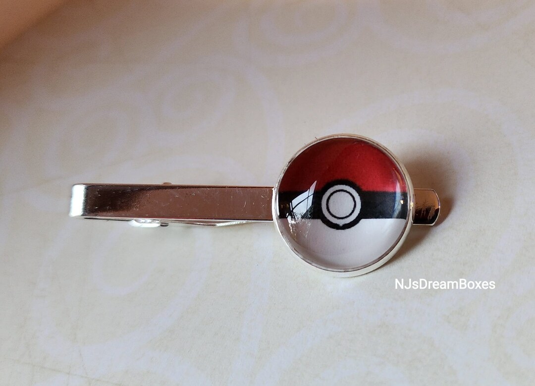 20% OFF -- 18 Mm Poke Ball Game Cartoon Tie Clips ,mens Accessories ...
