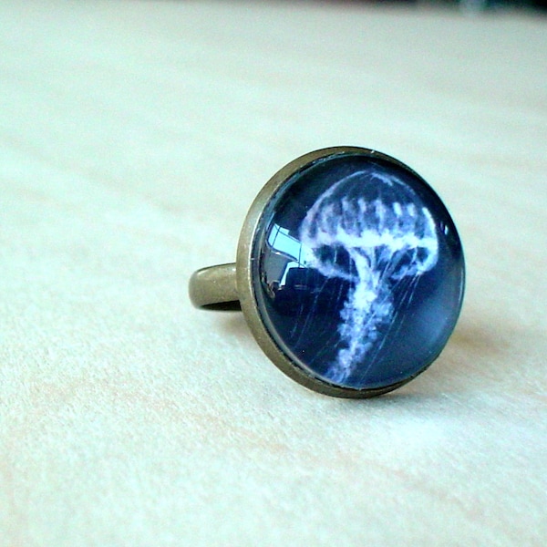 Jellyfish Ring - Etsy