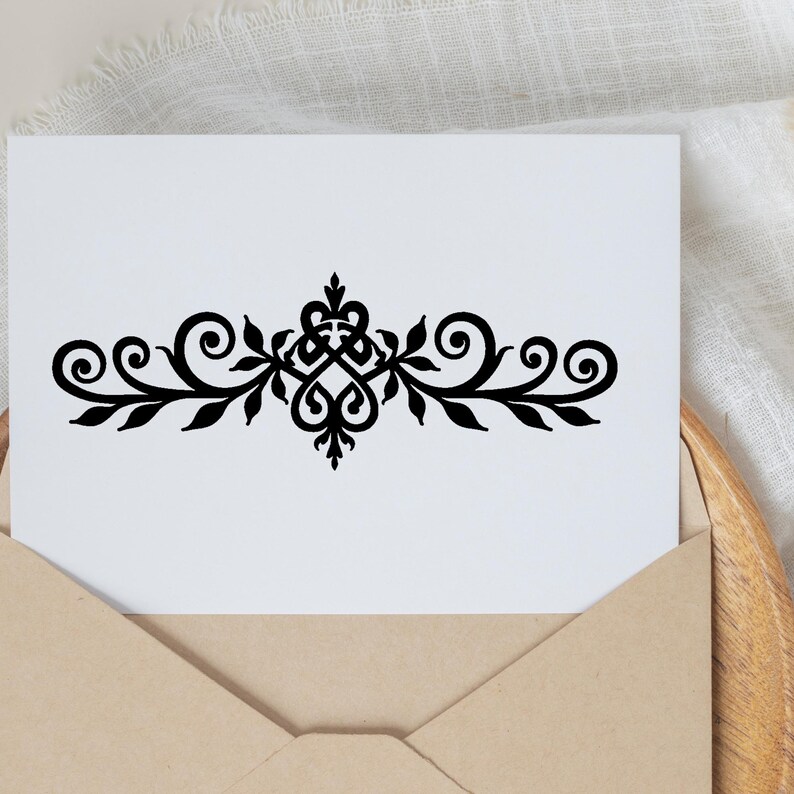 120 Upward Loop Swirl Divider SVG Bundle Png Dxf Pdf | Ornate Vintage ...