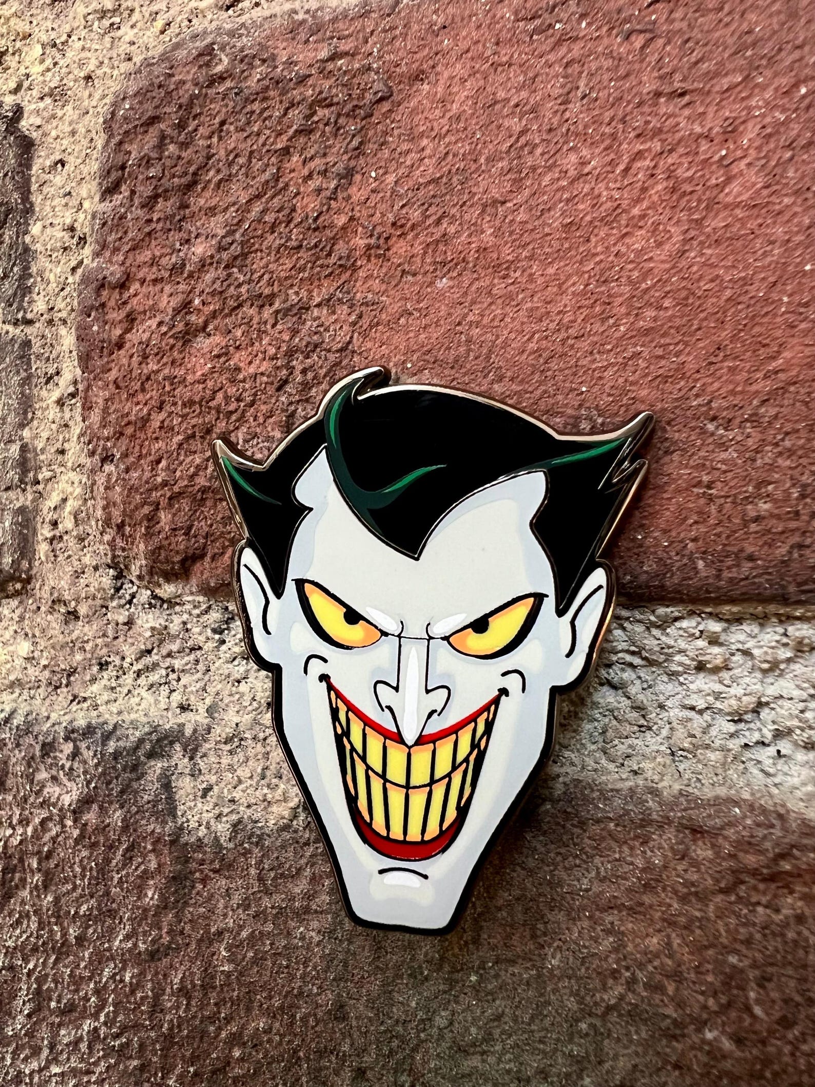 Btas - Joker Enamel Pin - Etsy